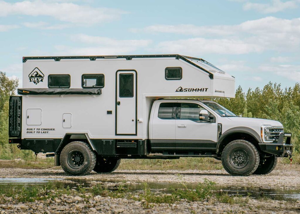 Summit Hard Side Chassis Mount Camper - Overland Explorer Vehicles